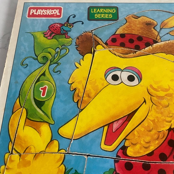 Sesame Street | Toys | Vtg Playskool Sesame Street Learning Series ...